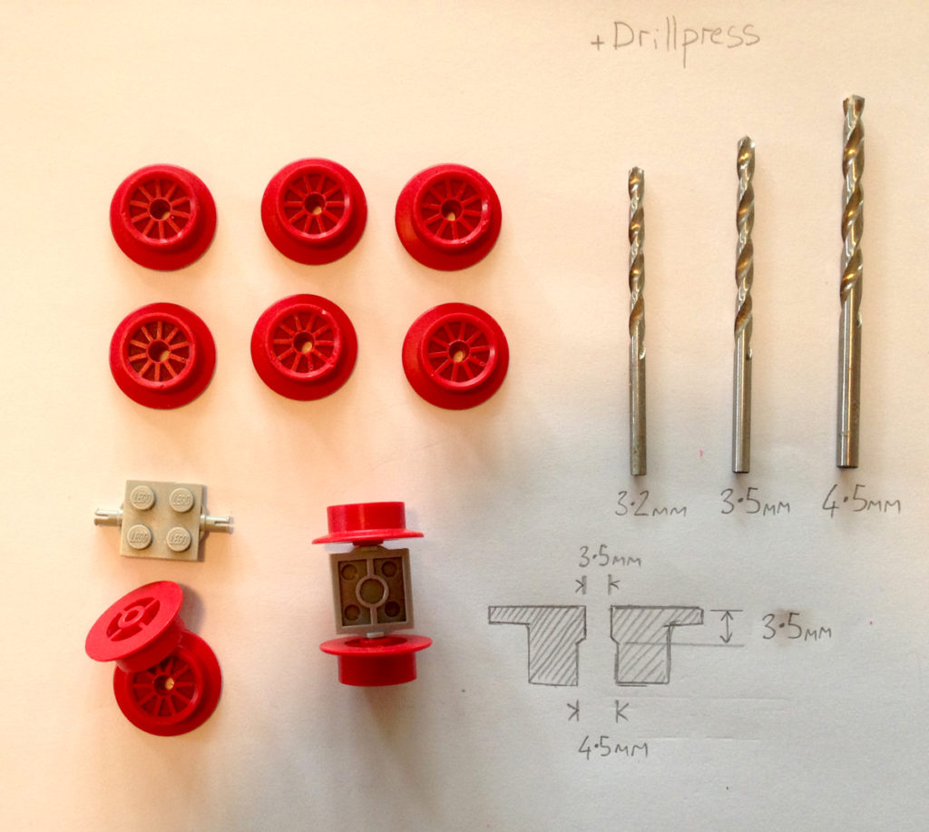 How to fix old LEGO train wheels | projectitis